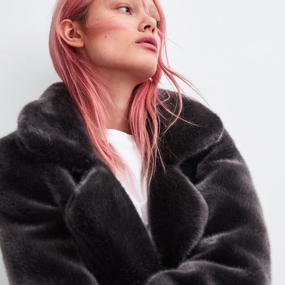 Zara | Jackets & Coats | Nwt Zara Faux Fur Coat | Poshmark